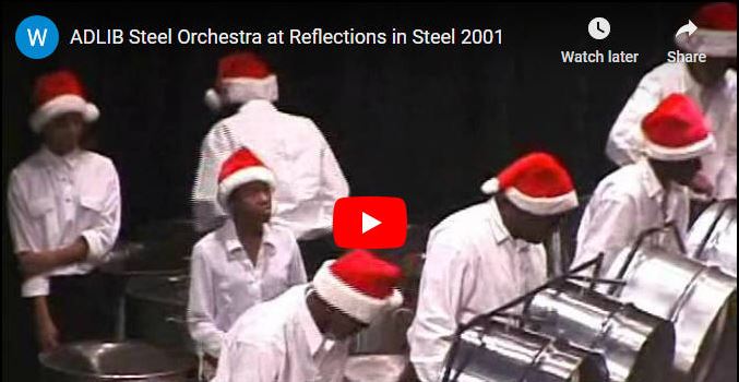 ADLIB Steel Orchestra - “Sleigh Ride” | popularized by Johnny Mathis ...